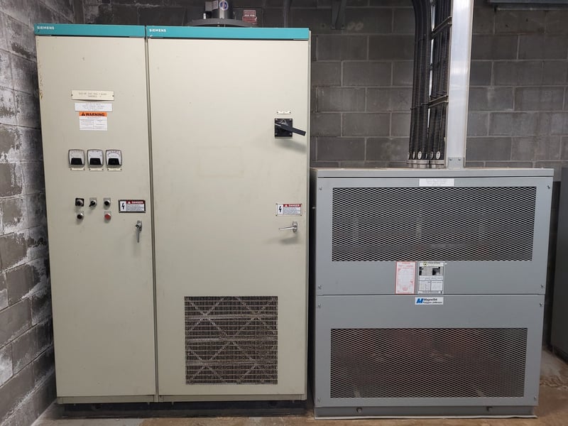 300 HP Siemens, dc adjustable speed drive (vfd for Sale | Surplus Record