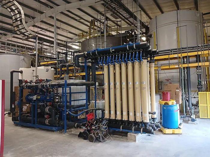 Pall Aria #AP4, water treatment system, air scrub, reverse filtration ...