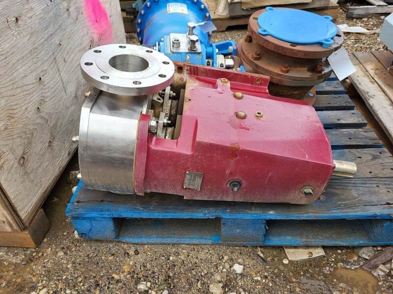 Alfa-Laval #S6-0260-H10, rotary lobe pump, 343 gpm, 145 psi, 500 RPM ...