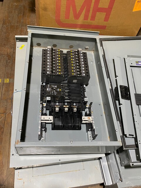 125 Amp. Square D #NF430L1C-NF, Panelbaord, 125A 600Y/347V for Sale ...