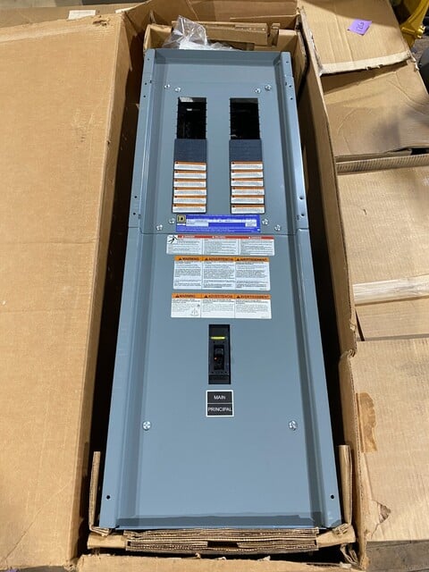 200 Amp. Square D #NQ, Panelboard Interior, 240 Volts for Sale ...
