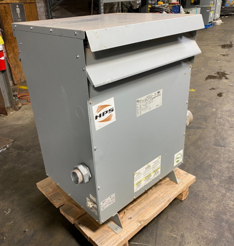 150 KVA 480 Primary, 208Y/120 Secondary, HPS #SG3A0150KB, Transformer ...