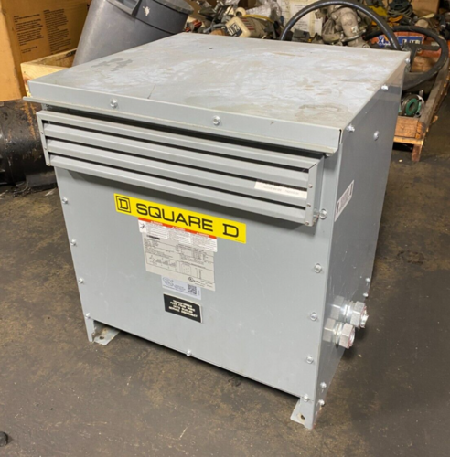 30 KVA 480 Primary, 208Y/120 Secondary, Square D #EXN30T3H, Transformer ...