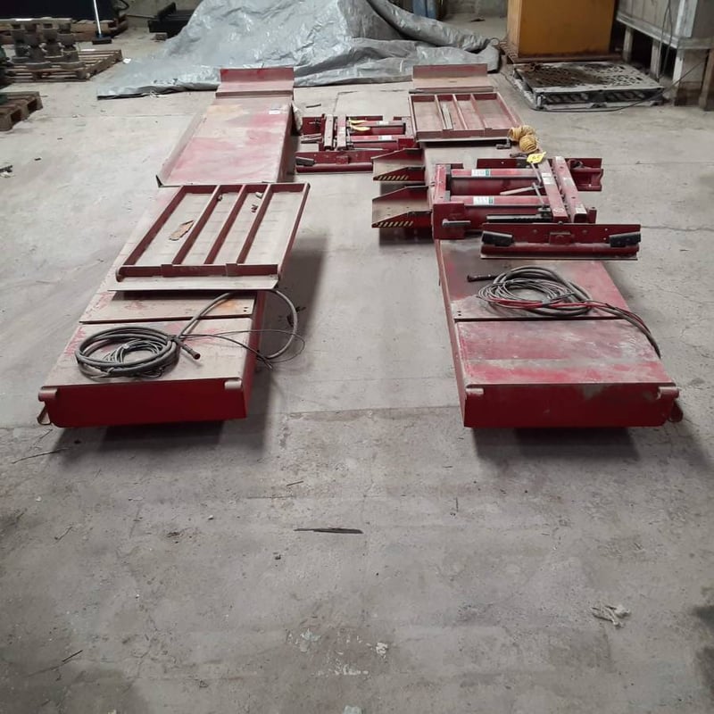 Hunter #WA44X, alignment rack For Sale | Surplus Record