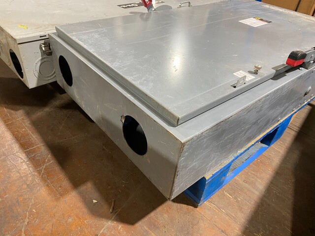 600 Amp. Square D #H366R, Safety Disconnect Switch, 3P 600V 500HP 3R ...