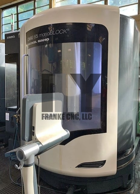 DMG, Mori Deckel Maho #DMU-65-monoBLOCK, 5-Axis CNC vertical machining ...