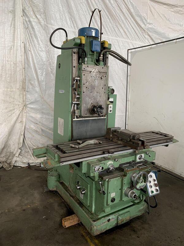 OKK #MH-3PII, horizontal mill, 15" x65" table, 45-1600 RPM, 50 taper ...