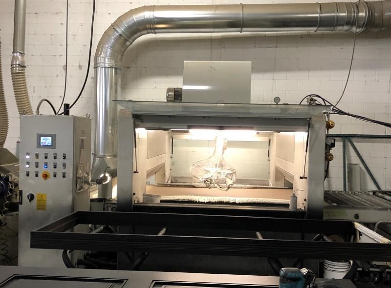 4-Gun Cefla #Kleenspray-12, Flatline Spray System, 51" W x 76" L Spray ...