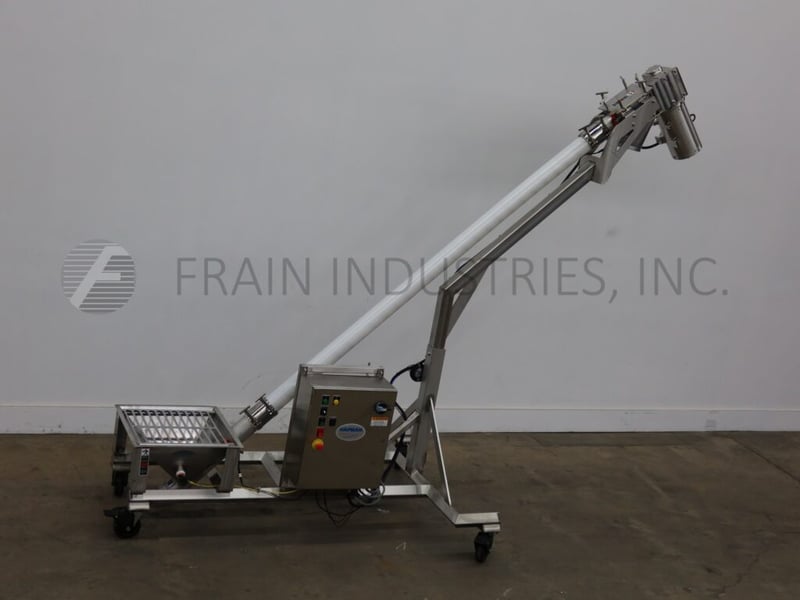 Hapman #HELIX, FeederAuger, 400 Series Conveyor and Product Hopper, 36 ...