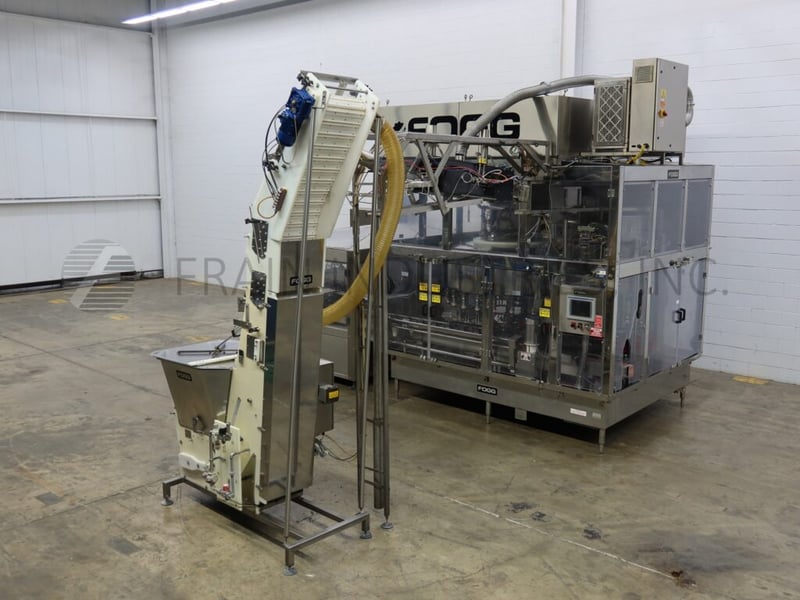 Fogg #36-24-8, Liquid Filler Monoblock, 32 Head Rotary Cleaner, 8 Head ...