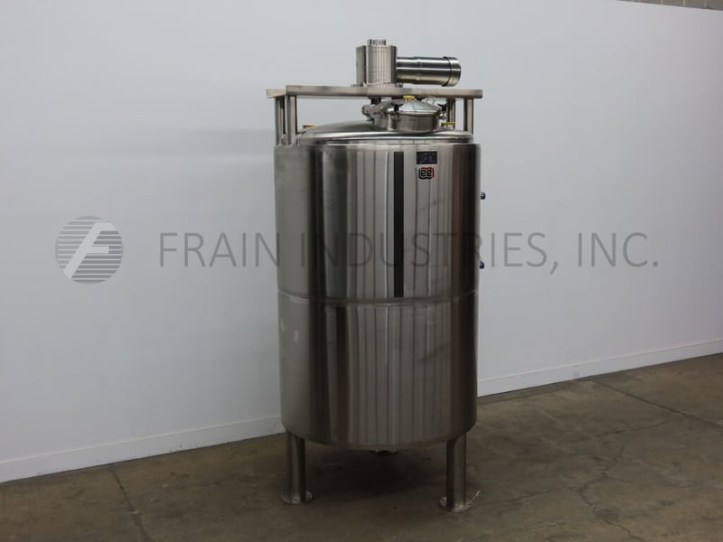 1056 Gal. Lee #4000LU7S, Stainless Steel Jacketed Process Tank, 100 PSI ...