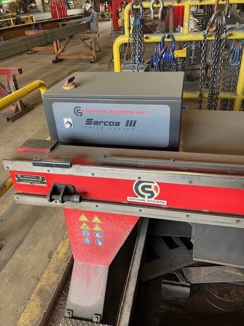 Cutting Systems Inc, CNC, 8' x 20' Plasma, Oxy, Max cutting 2.5", Water ...