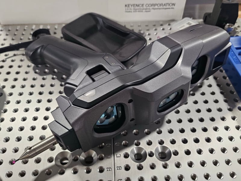 Keyence #XM-5000, Handheld coordinate measuring machine, Probing, Never ...