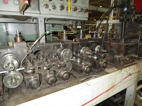 1/2" Stainless Tig Tube Mill, Mill Line, Miller Tig Welder, 35 FPM ...