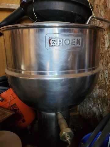 30 Gal. Groen #PT-30, Kettle, 25 PSI @ 300°F For Sale | Surplus Record