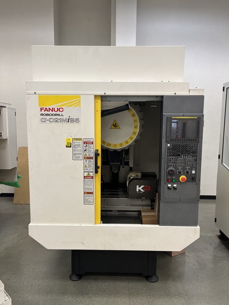 Fanuc #Robodrill-Alpha-D21MiB5, vertical machining center, 21 automatic ...