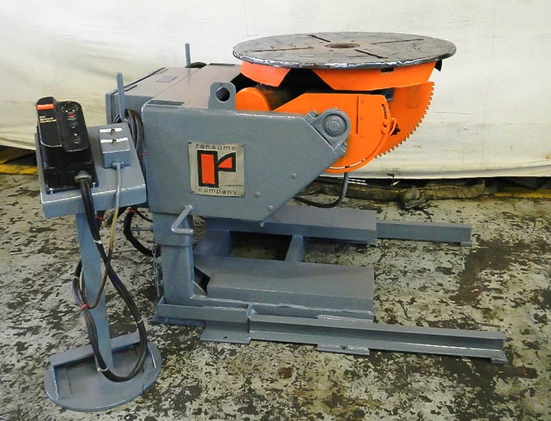1000 lb. Ransome #10-P, Welding Positioner, 30" diameter Table, 460 V ...