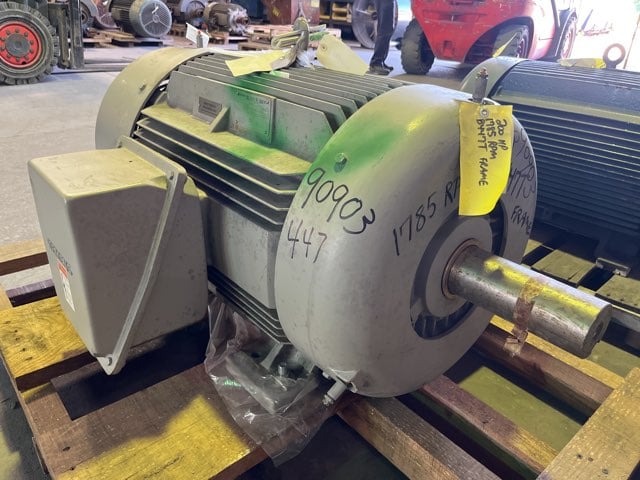 200 HP 1800 RPM Siemens, Frame 447T, TEFC BB, 460 Volts, New Surplus ...