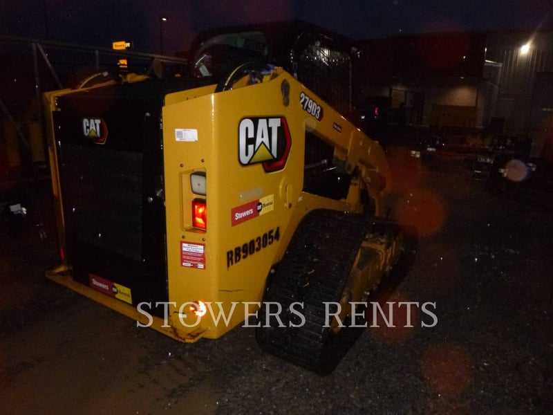 Caterpillar #279D3, Compact Truck Loader, 940 hours., S/N: RB903054 ...