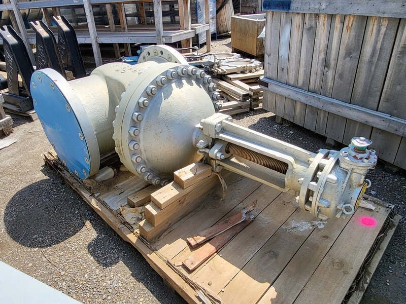 20" Ty Valve Corporation #251RF008, Class 300 Carbon Steel Gate Valve ...