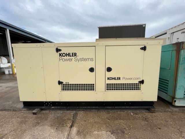 100 KW Kohler #5.7L, Natural Gas Generator, 277/480 Volts, 3-Phase for ...