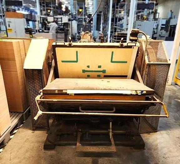 Clamshell die cutter, Thomas National Press Co., 30" x40" platten, 480 ...