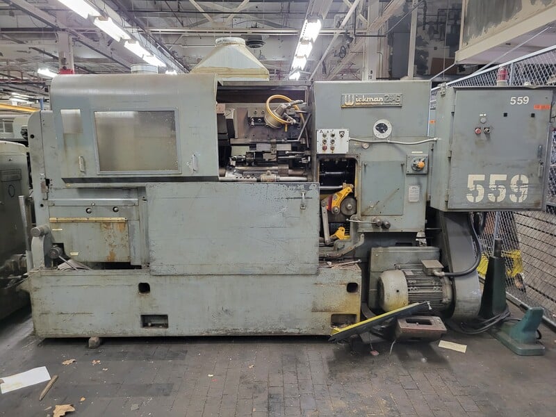 Wickman, 2-1/4" 6 spindle automatic screw machine, 1978 for Sale ...