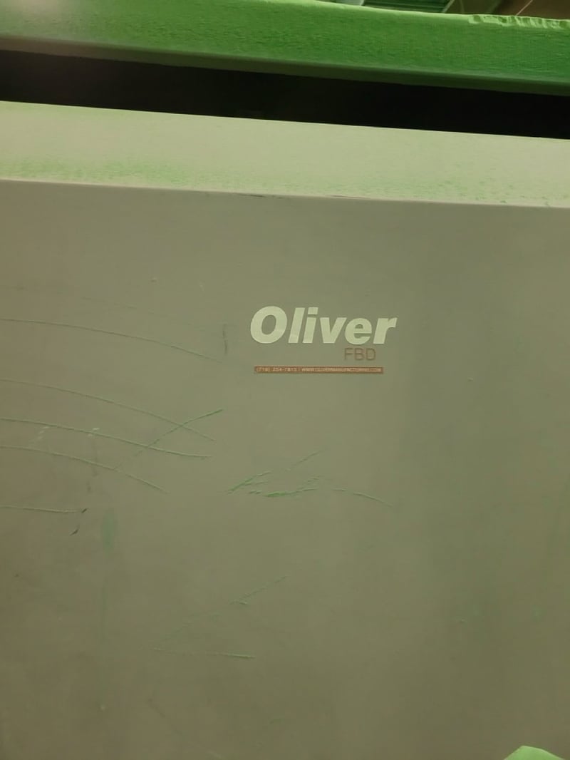 Oliver #FBD-616-LH, Fluidized Bed Dryer, 800 lbs/hr Water Removal, 72" x 20" deck, 2014 (2 ...