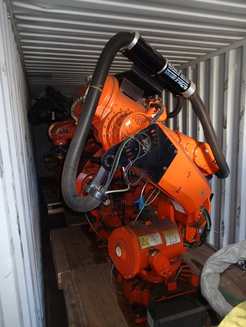 ABB, IRB 6640, Design 2 Robot, 4 REMAINING, 6 Axis, IRC5 Drive System ...