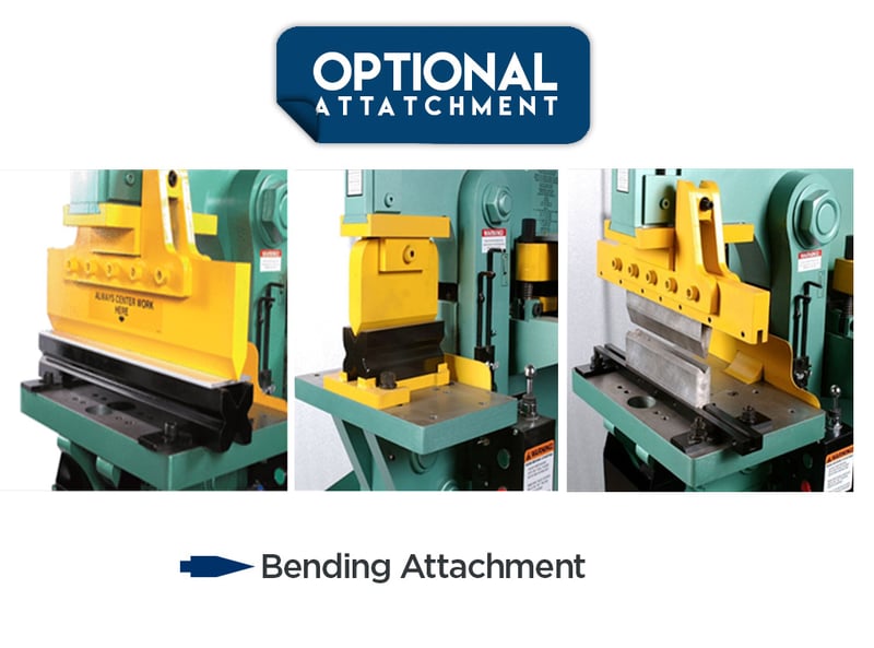 5" x 5" x 1/2" Piranha #P90, Ironworker, Punch/Barshear/PlateShear ...