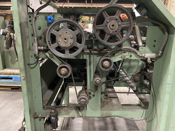 50" Maxson #MSE, single rotary knife sheeter, 53" wide stationary bed ...