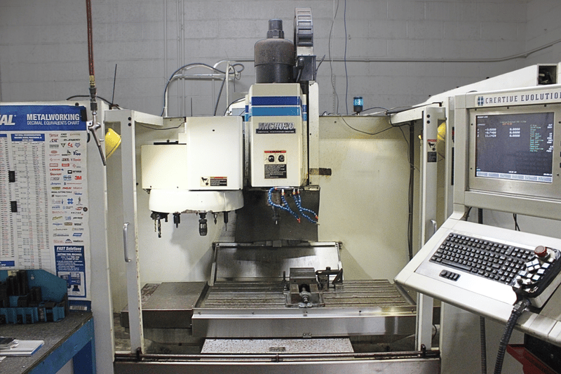 Fadal #VMC4020, CNC vertical machining center, 40" X, 20" Y, 20" Z, 20 ...