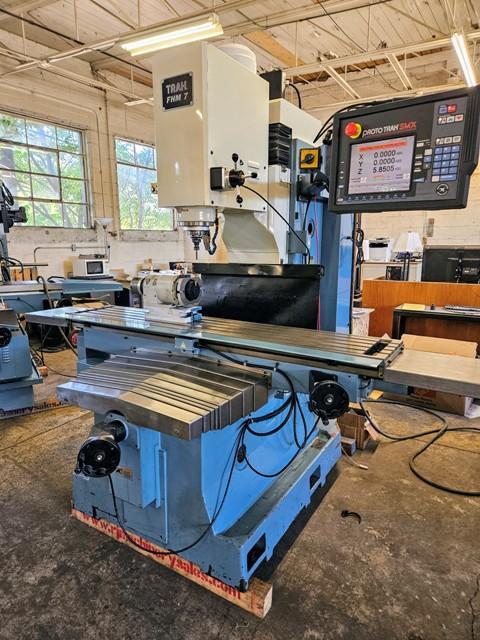 Southwestern Industries #Trak-FHMSX-7, Milling Machine, 14" x76" table ...