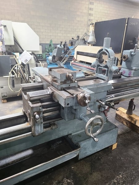 24"/96" x 52"/116" LeBlond #24" Regal, sliding gap bed lathe, 38" face ...