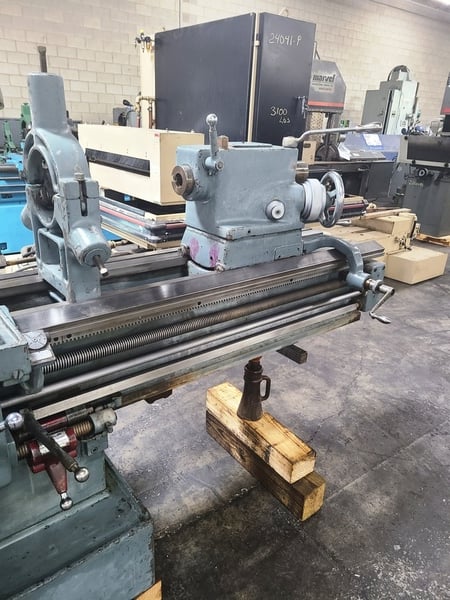 24"/96" x 52"/116" LeBlond #24" Regal, sliding gap bed lathe, 38" face ...