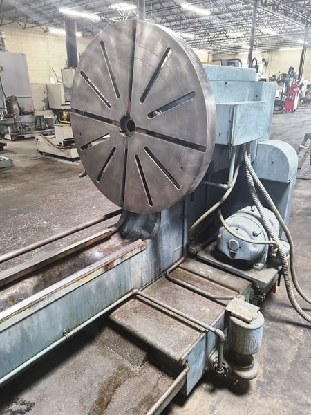 24"/96" x 52"/116" LeBlond #24" Regal, sliding gap bed lathe, 38" face ...