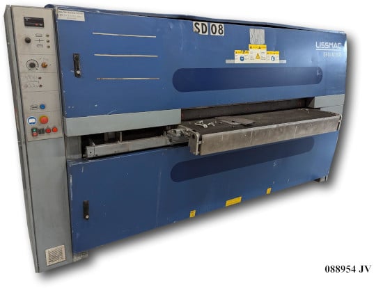 Lissmac #SBM-M1500-B2-60, Deburring Machine, S/N E30N1007, 60" Abrasive ...