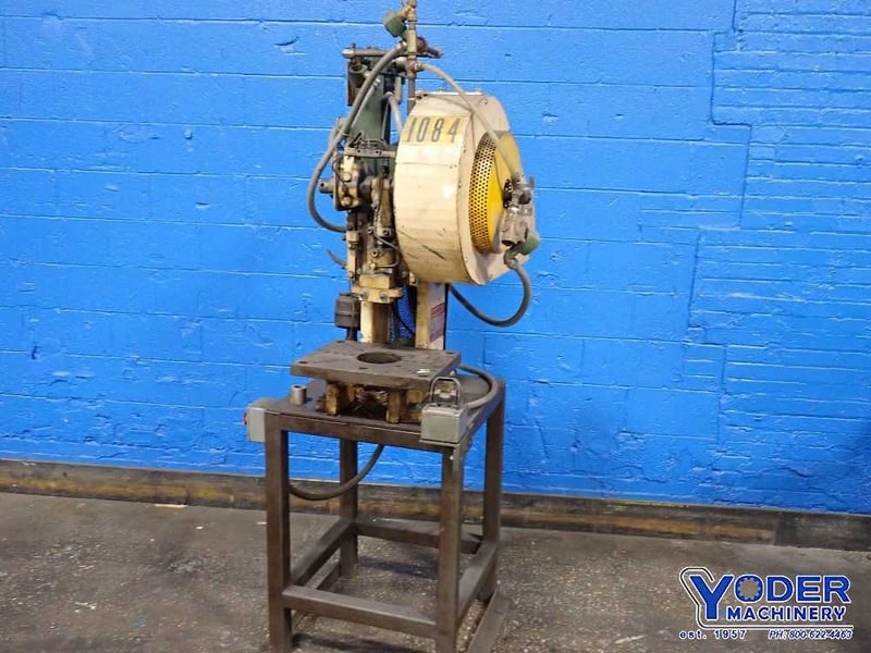 10 Ton, Benchmaster, OBI flywheel press, 2" stroke, 6-1/2" Shut Height ...