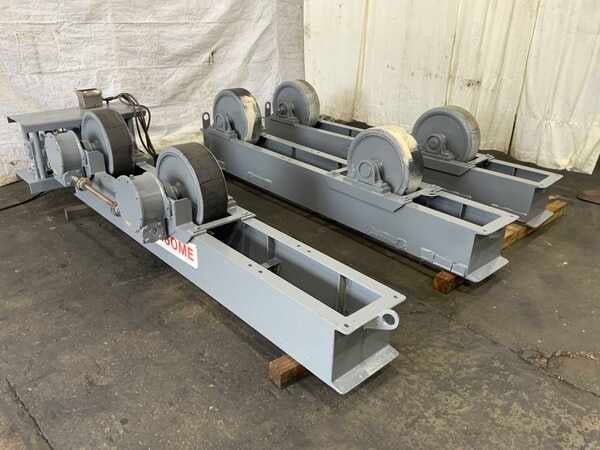 45 Ton, Ransome #BPRR & BIRR, tan turning rolls, 90000 lb., 1 drive, 2 idlers, 1-1/2 HP For Sale ...