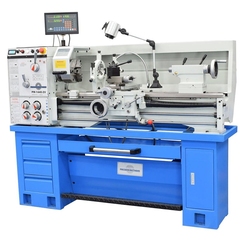 Precision Matthews Matthews PM 1440 2V Precision Lathe for Sale Surplus Record