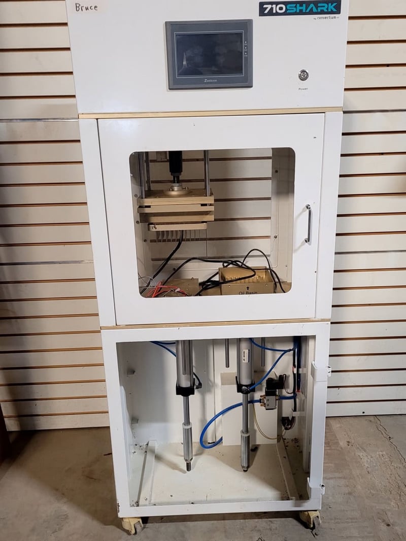 Convectium #710 Shark VAS01316, Capping Machine, Caps 100 Cartridges ...