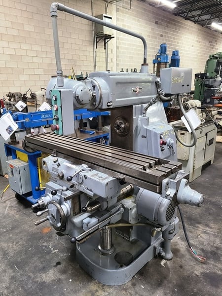 Cincinnati #2ML, horizontal/vertical milling machine, 9" x54" table, 2 ...
