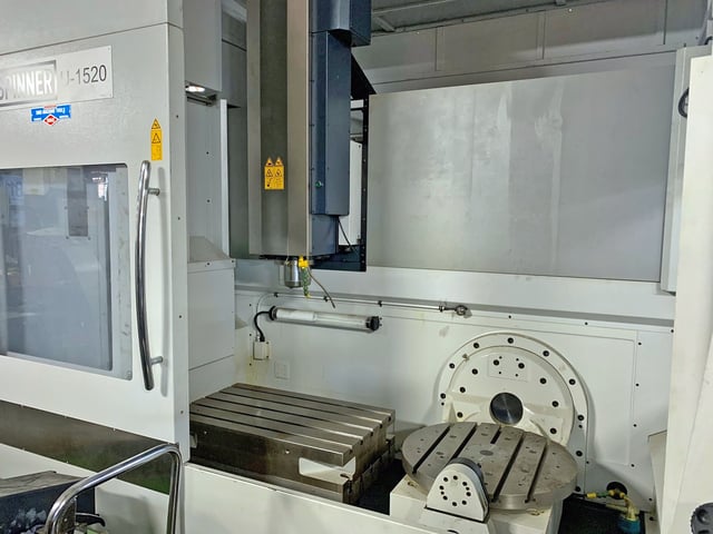 Spinner #U5-1520, 5-Axis CNC vertical machining center, 2014 For Sale ...