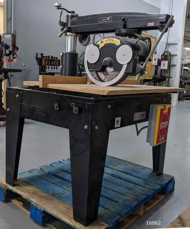 The Original Saw Co. #3531-03, Radial Arm Saw, 5 HP, 14" blade size ...