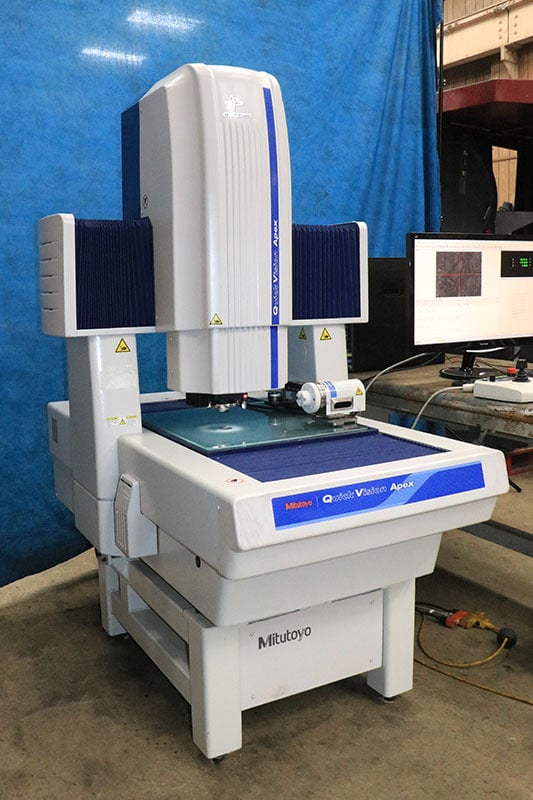 Mitutoyo Quick Vision #QVT1-X404P1L-D, coordinate measuring machine, 15 ...