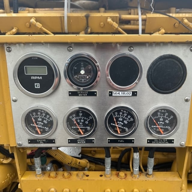 1000 KW Caterpillar #3512, standby diesel generator, open skid, 277/480 ...