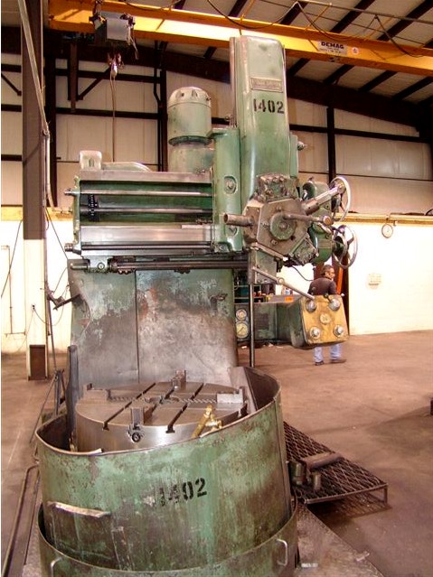 36" Webster & Bennett #DH, 4-Jaw, 300 RPM, 23" under rail, 1953 For ...