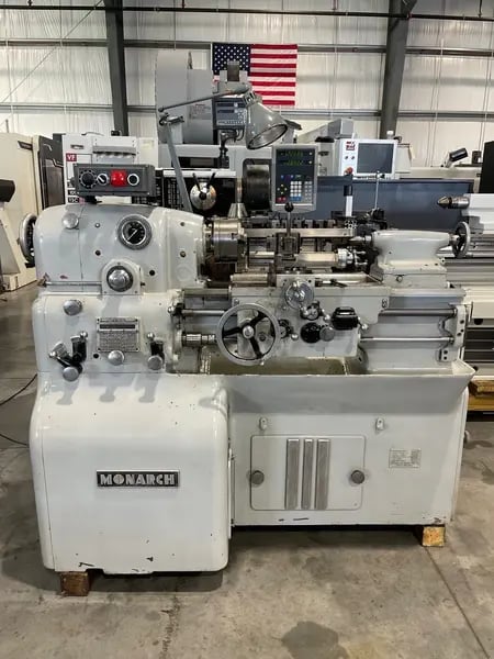 12.5" x 30" Monarch #10EE, precision toolmaker lathe, 6" chk, 3-jaw, 1. ...
