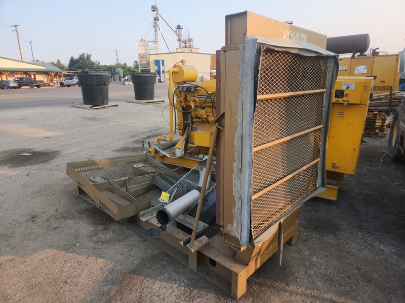 Kato, Caterpillar #155SX9E, diesel generator, 220 KVA, serial #71636 ...