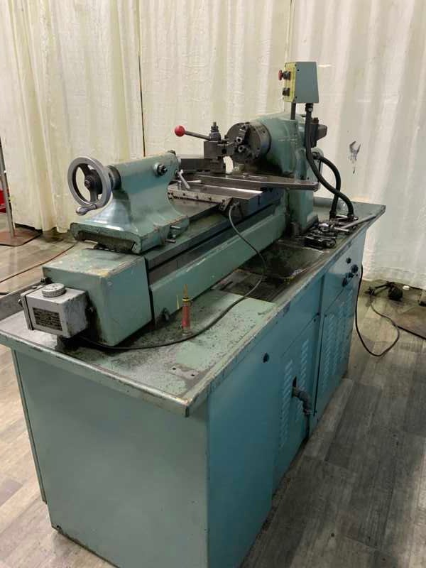 11" x 20" Victor #618EM, precision engine lathe, 3-jaw chuck, inch ...
